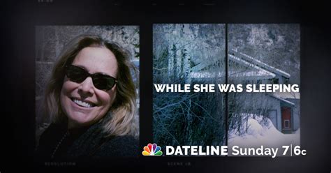 Dateline Sunday Sneak Peek While She Was Sleeping