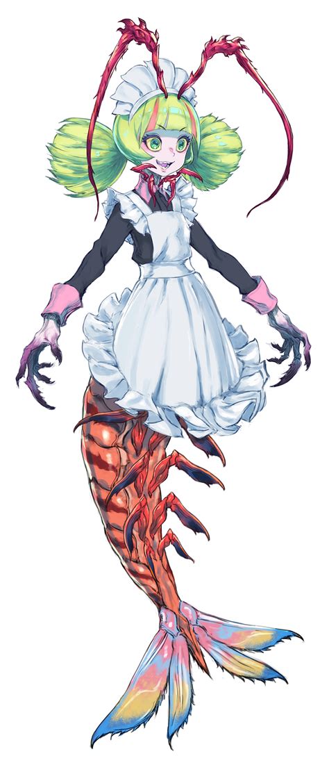 Monster Girl Monster Musume Mamono Musume Monmusu арт барышня