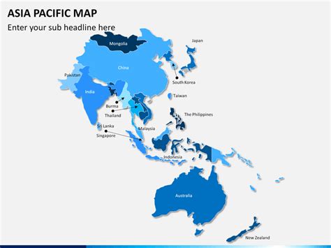 World Map Of Asia Pacific