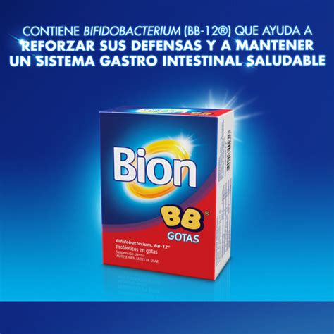 Bion Bb Probiótico En Gotas 8g Cuotas Sin Interés