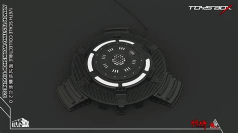 Armor Testing Workshop 20 Black Toysbox Machinegun