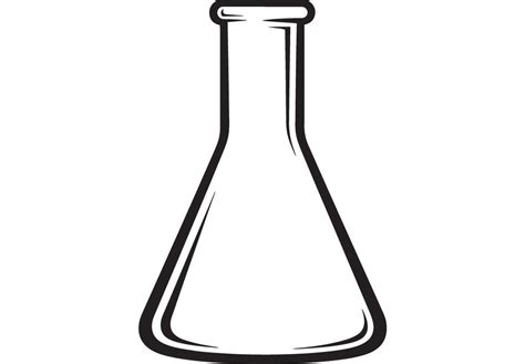 Conical Flask Vector Art Icons And Graphics For Free Download