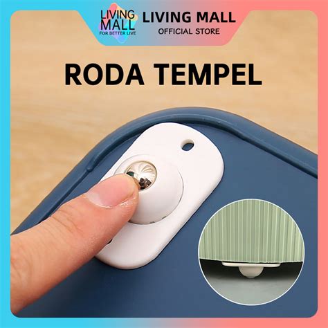Roda Universal Tempel 360° Stainless Serbaguna Roda Caster Kecil