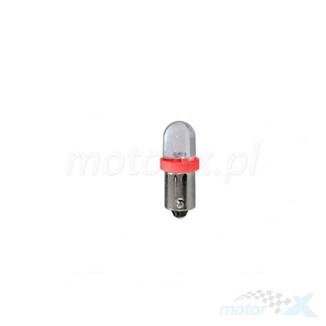 Bulb Ba9s Led 12v Diffused Red Motor X