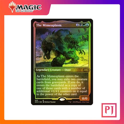 Mtg The Mimeoplasm Foil Etched 2x2 Multi Rare Foil Eng