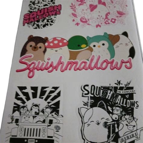 Squishn Toys Squihn With My Squad 00 Stickersnwt Poshmark