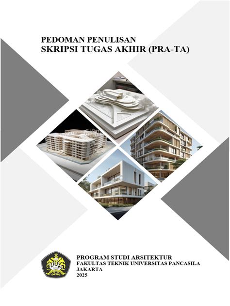 Pedoman Skripsi Arsitektur Universitas Pdf