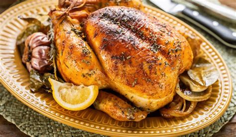 Frango Assado De Natal Receitas Maravilhosa