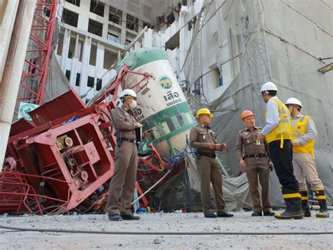 Engineers Face Charges After Bangkok Crane Collapse Kills Five