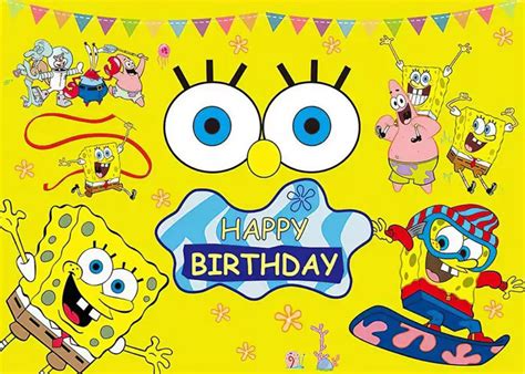 Spongebob Backdrop Shopping Island