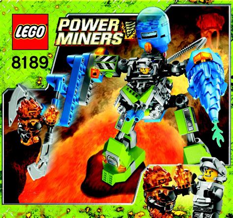 Manual Lego Set 8189 Power Miners Magma Mech