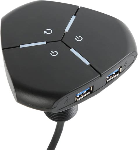 Pc Power Button Dual Power Switch Desktop Computer External Remote
