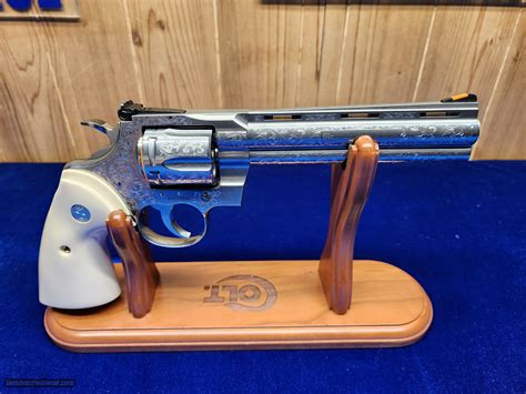 Colt Python Custom Shop 6 Engraved New In Box For Sale
