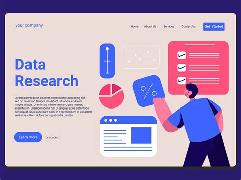 Data Analyst Landing Page By Infographix On Dribbble