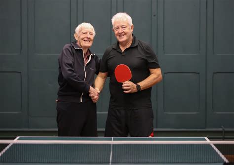 Pensioner Becomes Britains Oldest Ping Pong Player Aged 92 Swns