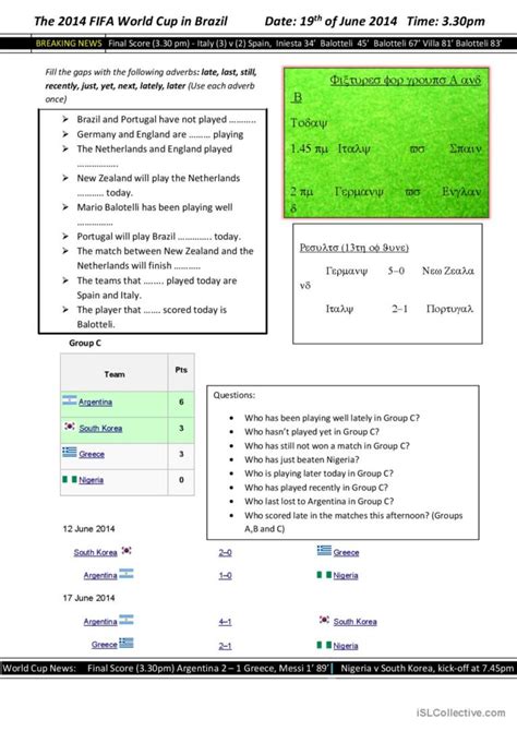 Adverbs Of Indefinite Time Deutsch Daf Arbeitsblätter Pdf And Doc