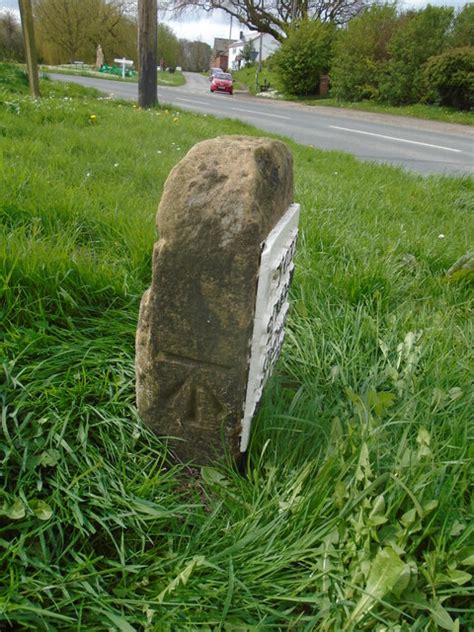 Old Milestone © Chris Minto Geograph Britain And Ireland