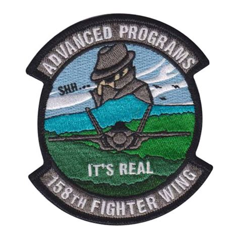 158 Fw Advanced Programs Patch 158th Fighter Wing Patches