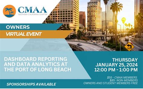 Dashboard Reporting And Data Analytics At The Port Of Long Beach