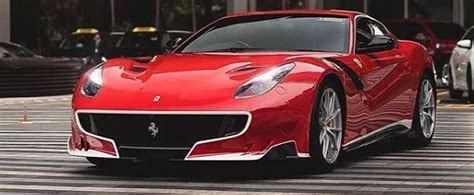 Red And White Ferrari F12 Tdf Shows The Classy Spec Autoevolution
