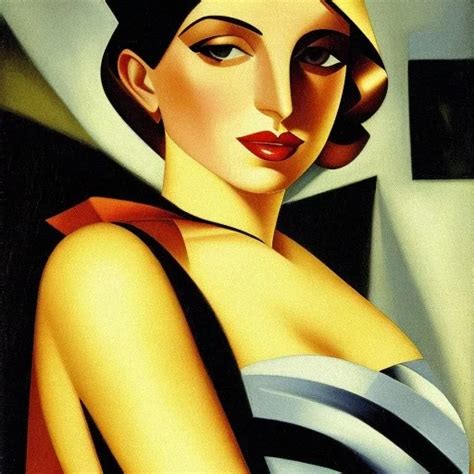 Wednesday Im Style Tamara De Lempicka Free Ai Art Generator