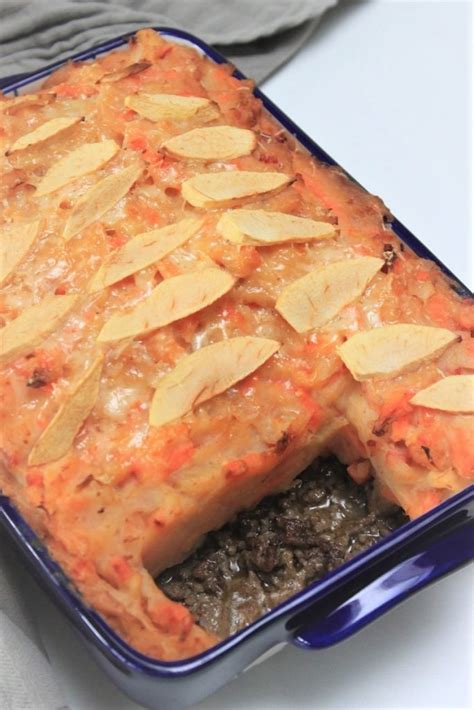 Hutspot Ovenschotel Met Gehakt En Appel Stamppot Foodinista