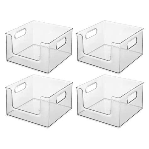 Idesign The Home Edit Open Front Stacking Bin M4 In The Storage Bins
