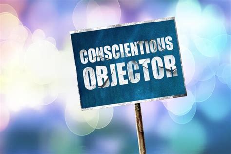 Conscientious Objector Premium Ai Generated Image