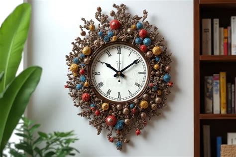 Vibrant Color Music Notation Wall Clock Stock Illustration Illustration Of Surrounding