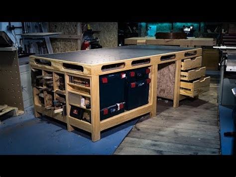 Building The Ultimate Power Tool Workbench Youtube