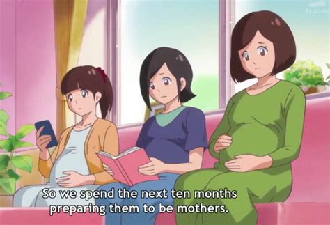Random Pregnant Scene Hugtto Precure By Sime3690 On Deviantart