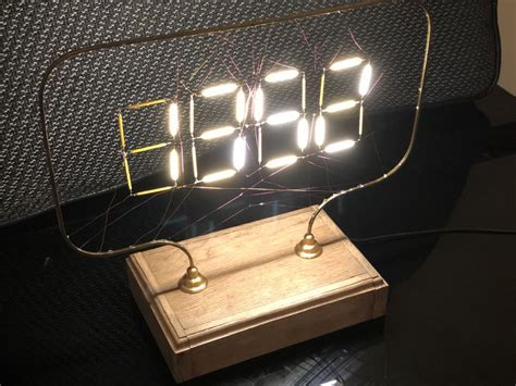 Diy An Amazing Led Filament Clock Open Electronics Open Electronics