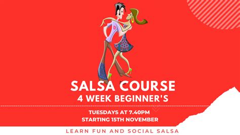 4 Week Beginner Salsa Course Wild Wellbeing
