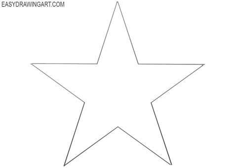 Simple Drawings Of Stars Visual Art Drawing