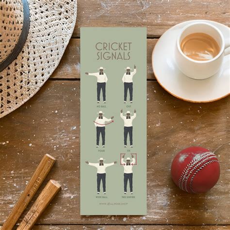 Cricket Signals Reference Chart Etsy