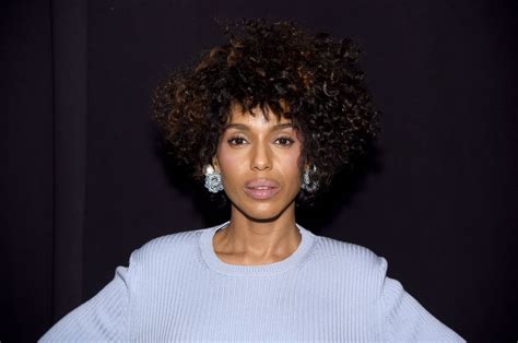 Kerry Washington Wears Short Curly Hairstyle To Nyfw 2019 Allure