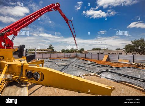 Concrete Pump Crane Concrete Pumping Services Truck Pouring Liquid