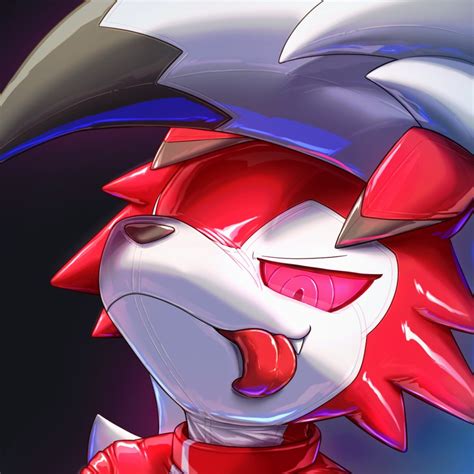 Lycanroc Midnight Tf Goo Latex Transformation Ai Art Model Pixai