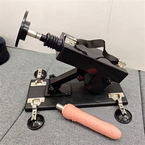 Sex Machine Love Machine With Suction Cup Adapter Thrusting Dildo Women