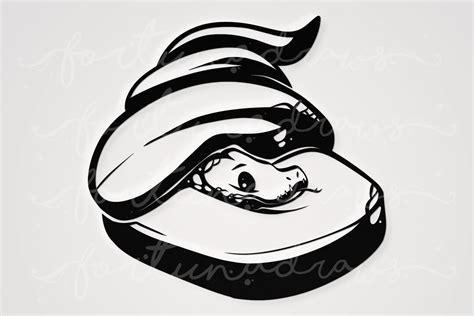 Ball Python Svg Cut File For Laser And Vinyl Crafting Etsy Australia
