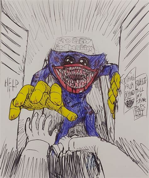 Huggy Wuggy Dessin Dessin à faire