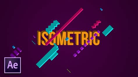 Create Isometric D Motion Graphics After Effects Tutorial YouTube