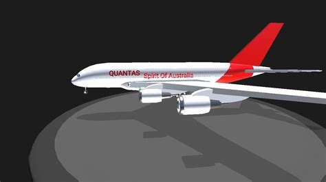 Simpleplanes Ai Airbus A380 800 Tiny Quantas 32