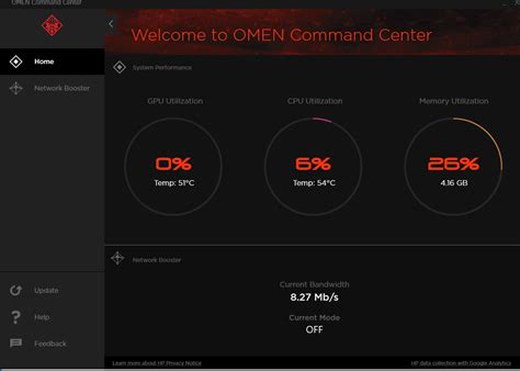 solved omen command center missing features hp support community