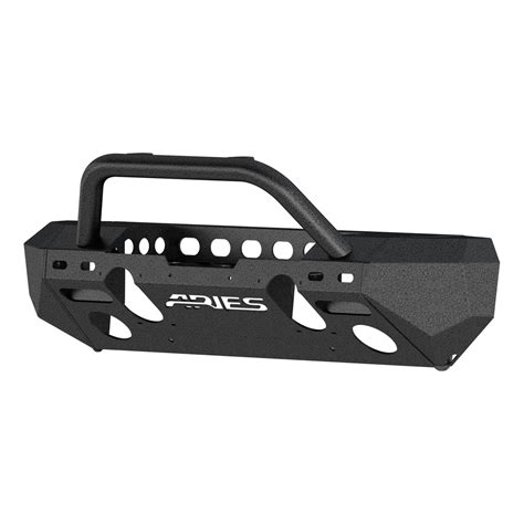 Aries 2082092 Trailchaser Black Aluminum Front Bumper With Brush Guard