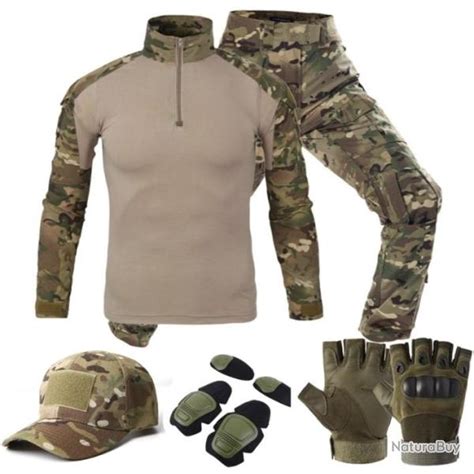 Tenue De Combat Tenue Militaire Lot De Vêtements Ubas Gants Casquette Neuf Tenues