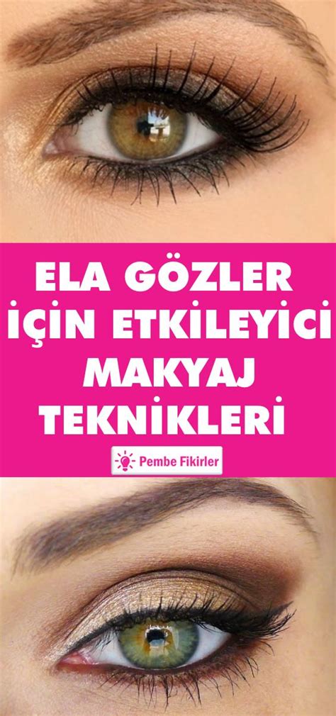 Ela Gözler İçin Etkileyici Makyaj Teknikleri Makyaj Makyaj Teknikleri Göz Makyajı