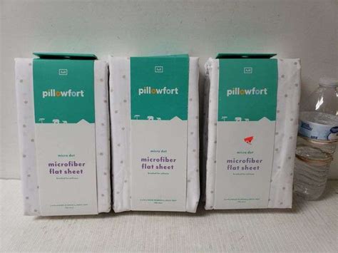 3 New Microfiber Flat Sheets Trice Auctions