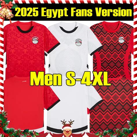 4xl 24 25 Egypt Soccer Jerseys Fans Player Version M Trezeguet 7 M