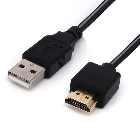 Yilan Usb Naar Hdmi Kabel 05 M Lang Usb 20 Stekker Naar Hdmi